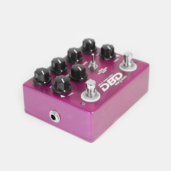 JCraft X Perf De Castro DBD Delay Boost Drive Pedal – JCraft Guitars